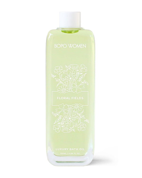 Floral Fields Luxury Bath Oil - MOSS AND WILD