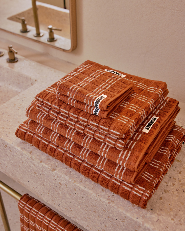 Terracotta Bath Mat - MOSS AND WILD